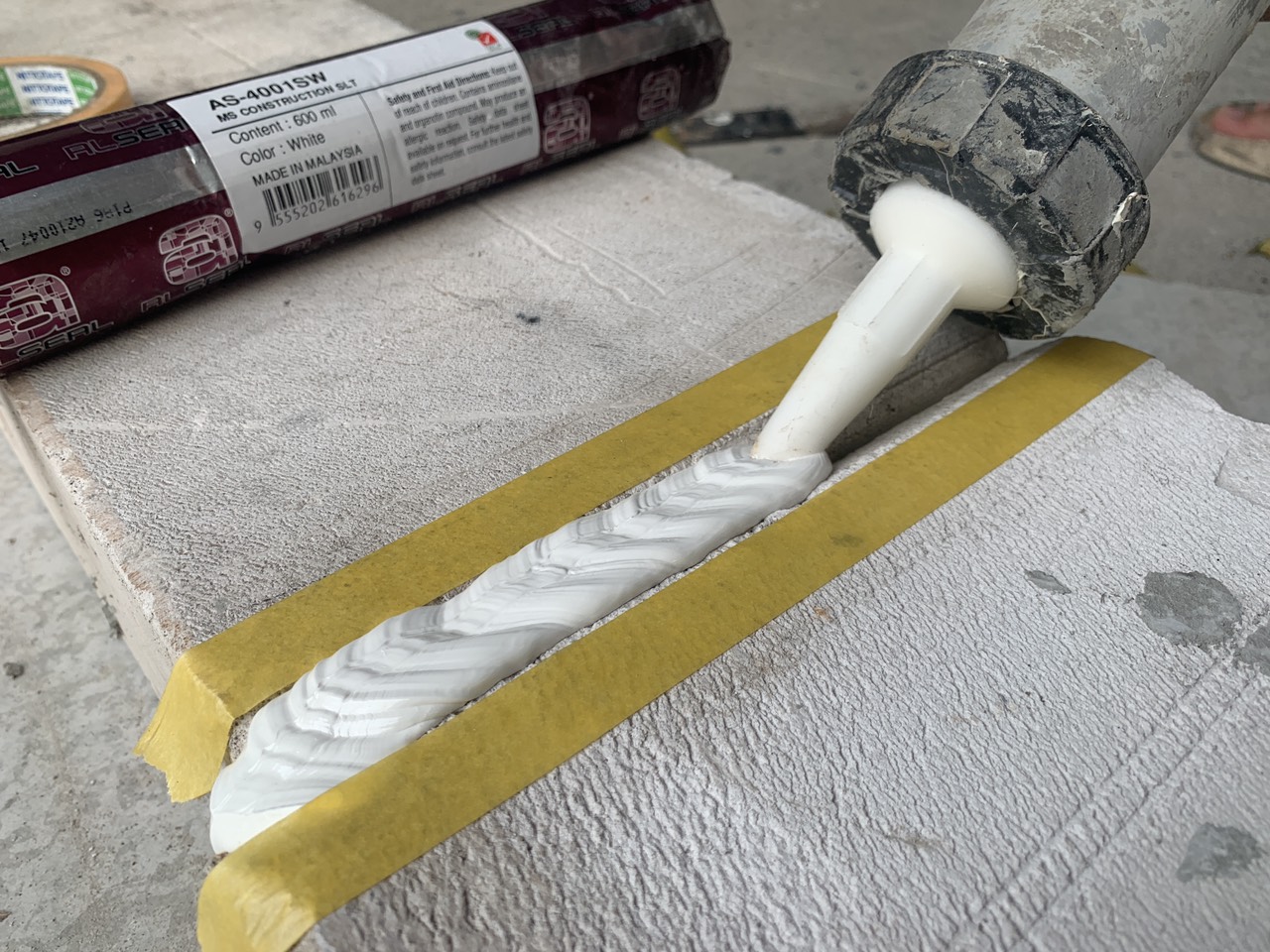 sealant application service using ms sealant as4001